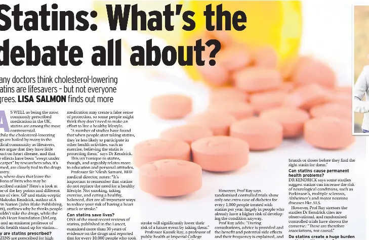 Statins: What’s the debate all about? - PressReader