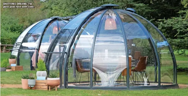 GLASS DINING PODS TO GO AFTER APPEAL FAILS - PressReader