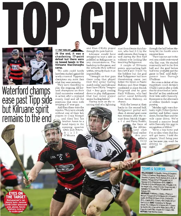 Waterford champs ease past Tipp side but Kilruane spirit remains to the end - PressReader