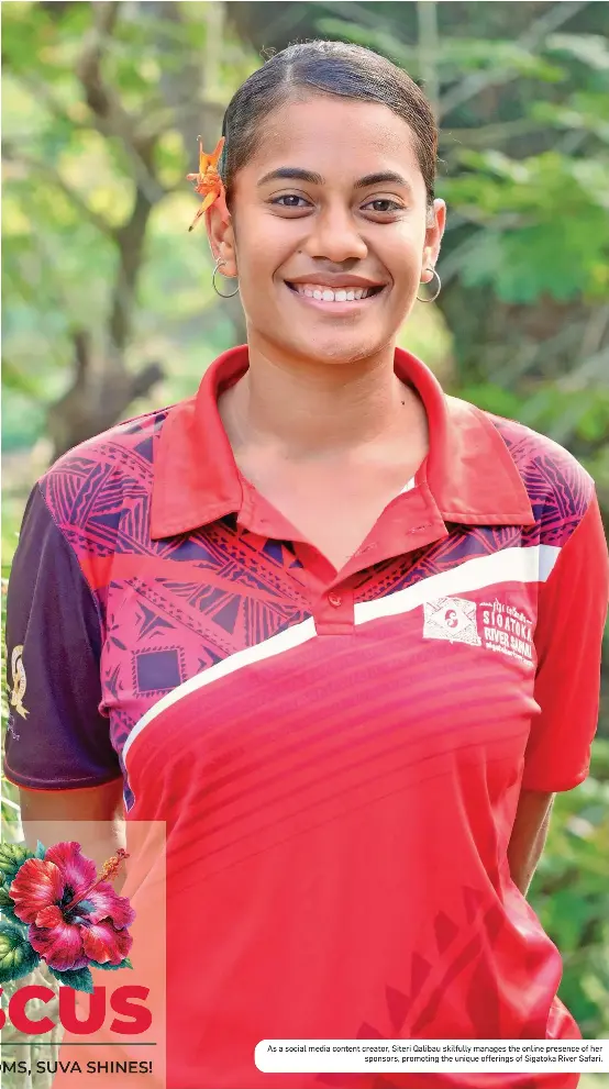 Siteri Qalibau – A Vibrant Miss Sigatoka River Safari - PressReader