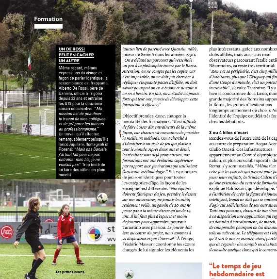 Centre de formation AS Roma, l'usine à centurions - PressReader