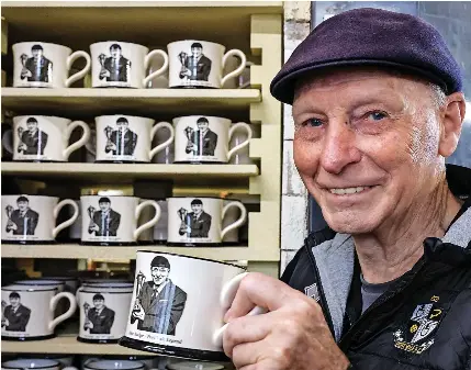 FERGUSON IS UP FOR THE CUP AS VALE HONOUR LEGENDARY MANAGER RUDGE ...