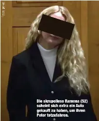 So eiskalt plante die Killer-Witwe den Mord an ihrem Ehemann - PressReader