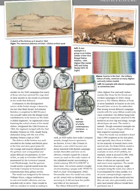 The defence of Kelat-i-Ghilzie in 1842 - PressReader