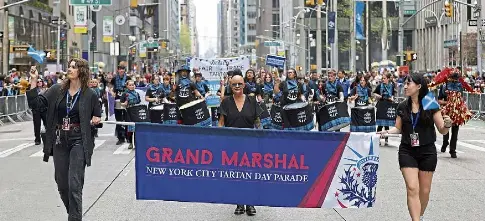 Actor ‘couldn’t be prouder’ to lead Tartan Day parade - PressReader