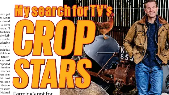 My search for Tv’s Crop stars - PressReader