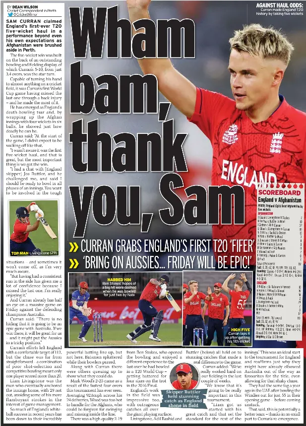 Wham bam, thank you, Sam - PressReader