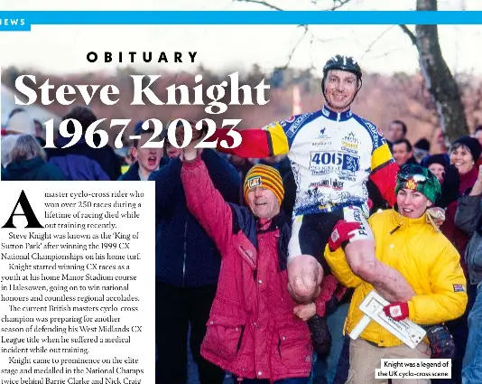 Steve Knight 1967-2023 - PressReader