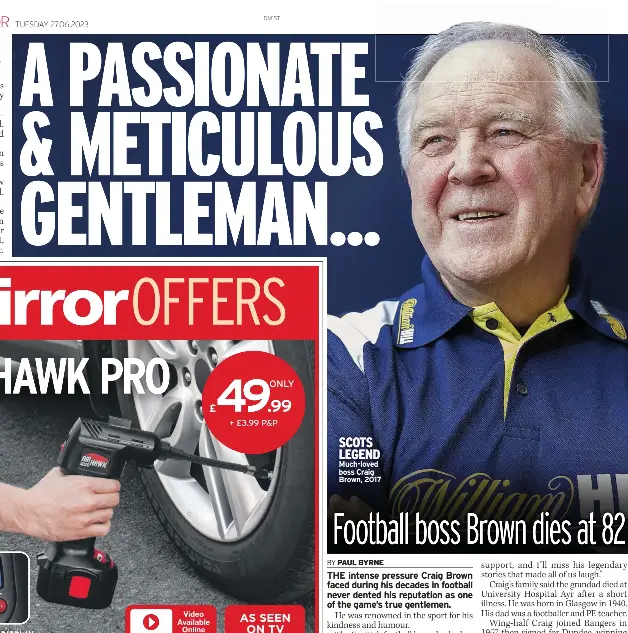 A PASSIONATE & METICULOUS GENTLEMAN... - PressReader