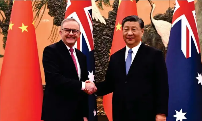 Albanese China trip: PM meets Xi Jinping in Beijing and hails diplomatic thaw - PressReader