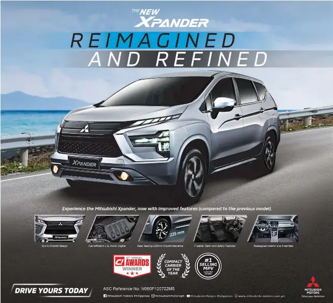 What makes the Mitsubishi Xpander perfect for road trips - PressReader