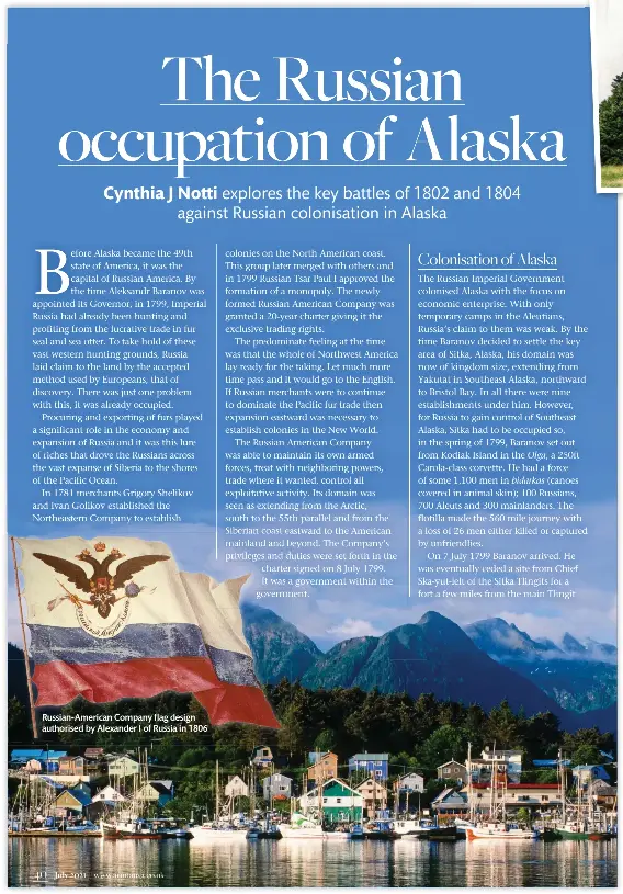 The Russian occupation of Alaska - PressReader
