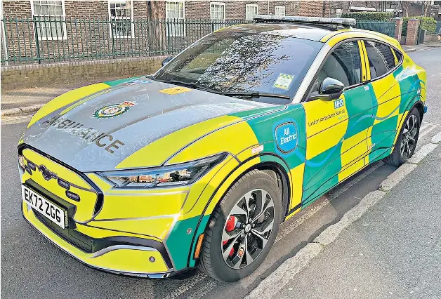 Paramedics given £31m fleet of Mustangs - PressReader