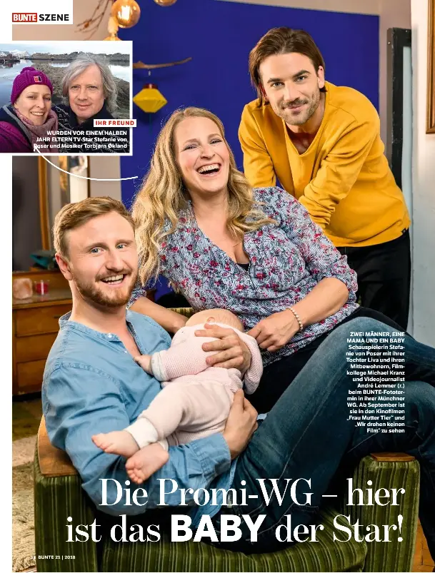 Stefanie von Poser: Ihre verrückte Baby-WG - PressReader