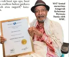 Mat Sentol buat teknik CGI cara manual - PressReader