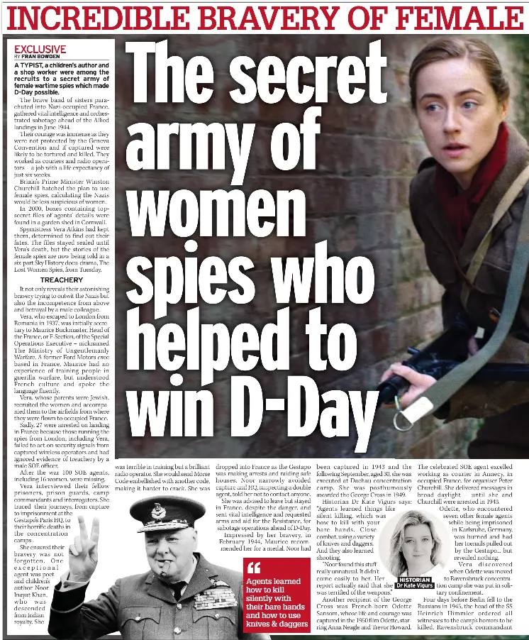 The secret army of women spies who helped to win D-day - PressReader