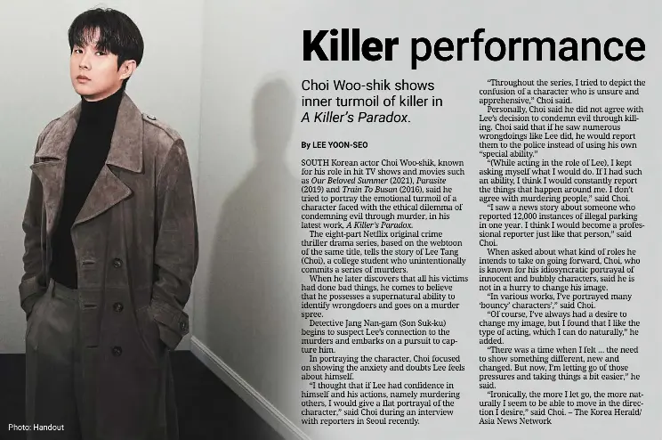 Killer performanc­e - PressReader