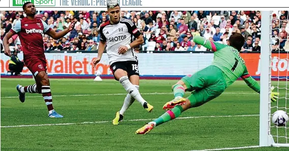 Moyes left gutted as Hammers fluff lines - PressReader