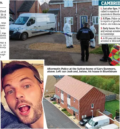 Villages in shock as father and son are shot dead in two attacks just ...