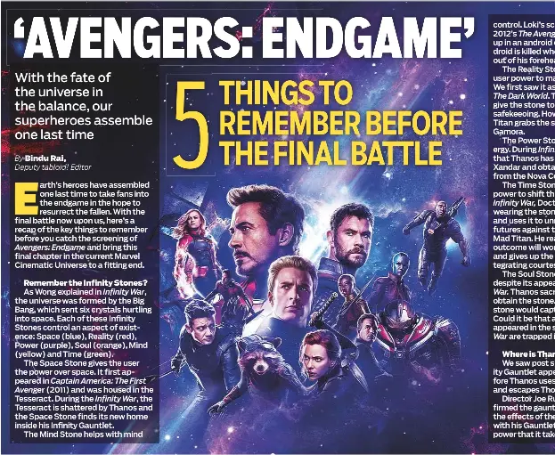 ‘AVENGERS: ENDGAME’ - PressReader