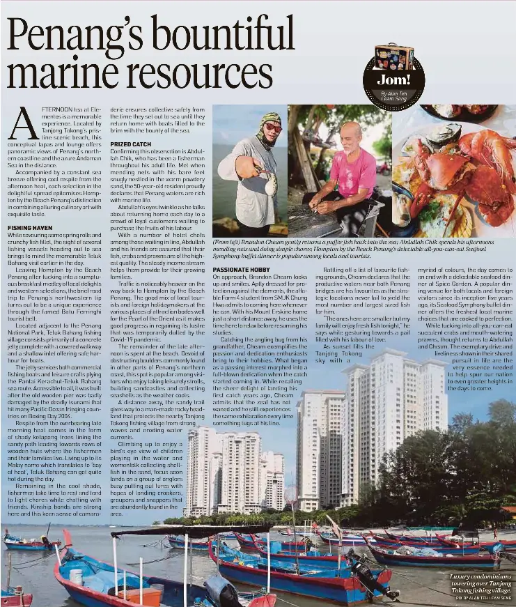 Penang’s bountiful marine resources - PressReader