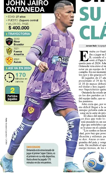 Ontaneda y SU PRIMER CLÁSICO - PressReader