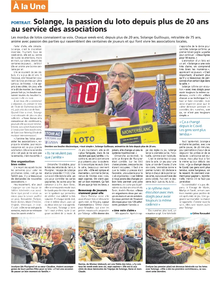 Solange, la passion du loto depuis plus de 20 ans au service des ...