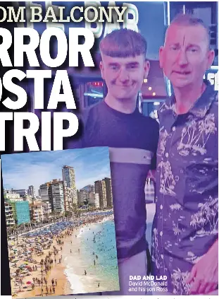 SCOT’S HORROR FALL ON COSTA BIRTHDAY TRIP - PressReader