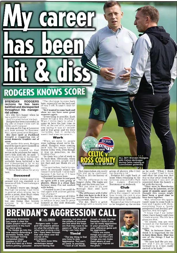 BRENDAN’S AGGRESSION CALL - PressReader