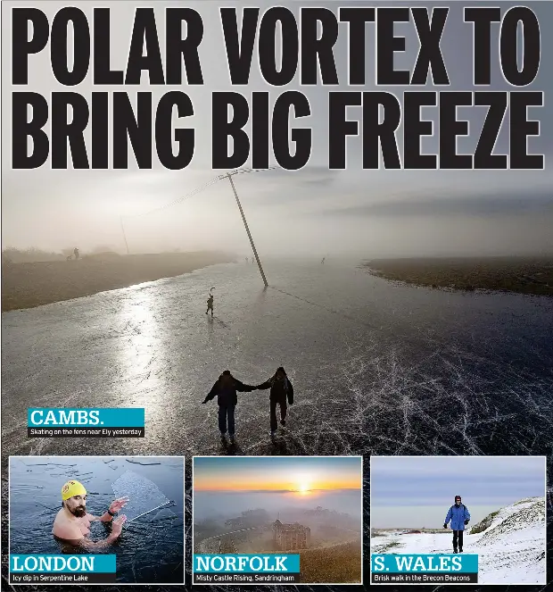 POLAR VORTEX TO BRING BIG FREEZE - PressReader
