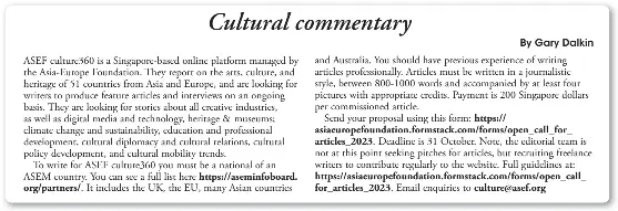 Cultural commentary - PressReader