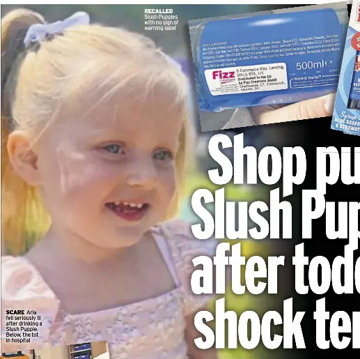 Shop pulls Slush Puppie after toddler shock terror - PressReader