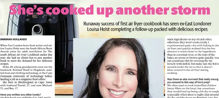 She’s cooked up another storm - PressReader