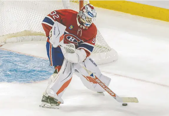 Habs hope rookie provides net gain - PressReader