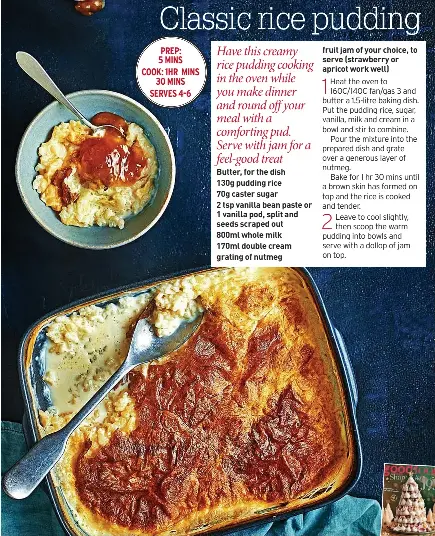 Milk puddings Classic rice pudding - PressReader