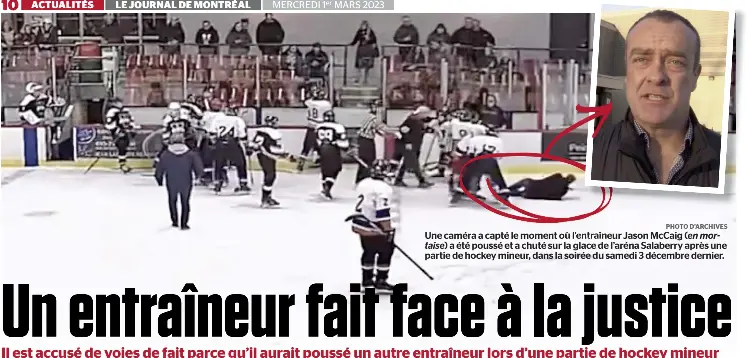 Un entraîneur fait face à la justice - PressReader