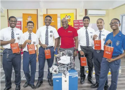 Winning JC robotics team first to access new Digicel roaming plans ...