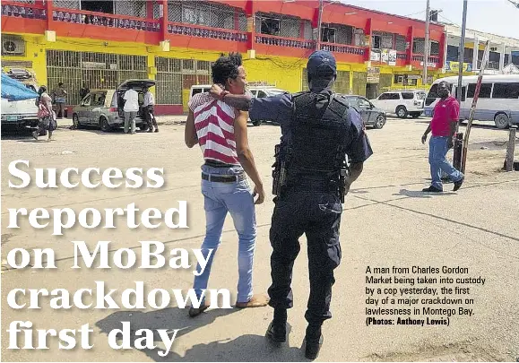 SUCCESS REPORTED ON MOBAY CRACKDOWN FIRST DAY - PressReader