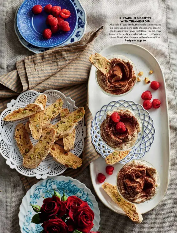 PISTACHIO BISCOTTI WITH TIRAMISU DIP - PressReader