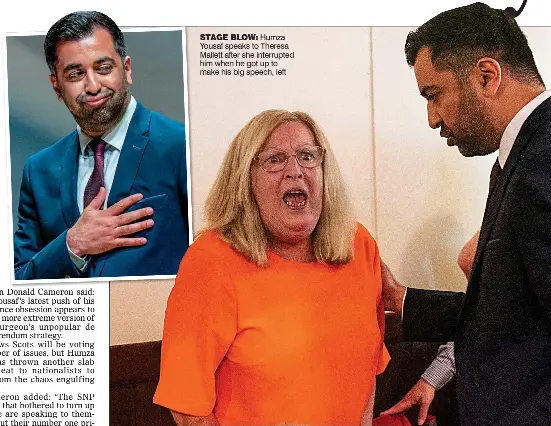 500 empty seats, boos and heckled off stage ...how Humza’s indy rally ended in farce - PressReader