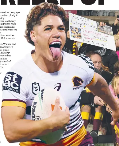 NEW REECE OF LIFE FOR FINALS - PressReader