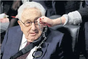 Top diplomat Kissinger dies at 100 - PressReader