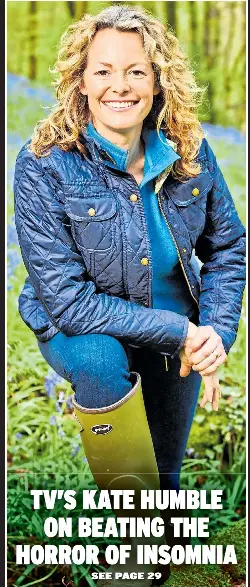 TV’S KATE HUMBLE ON BEATING THE HORROR OF INSOMNIA - PressReader