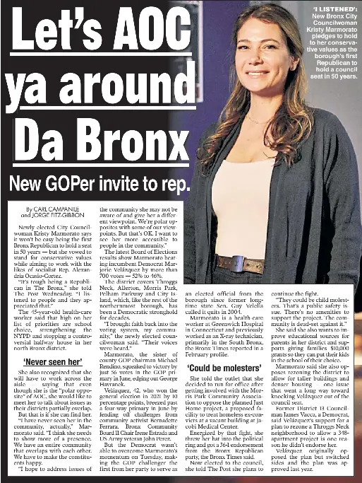 Let’s AOC ya around Da Bronx - PressReader