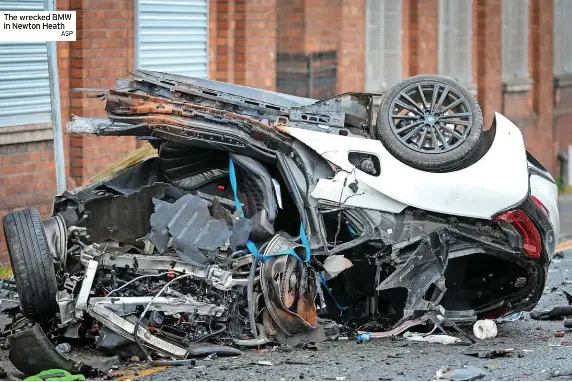 Driver’s miracle escape as BMW ripped apart in crash - PressReader