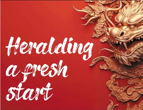 Heralding a fresh start - PressReader