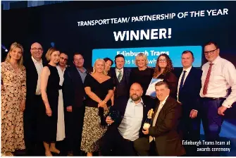 Scottish Transport Awards for city - PressReader