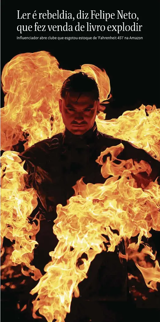 Ler é rebeldia, diz Felipe Neto, que fez venda de livro explodir ...