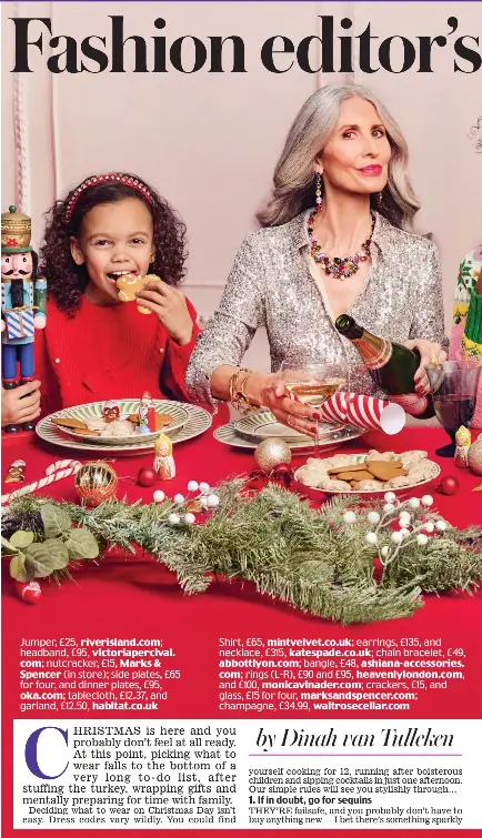 Fashion editor’s rules for festive dressing - PressReader