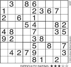 SUDOKU - The Salt Lake Tribune (2023-12-27)